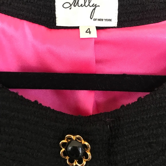 Milly | Dresses | Milly Black Dress | Poshmark